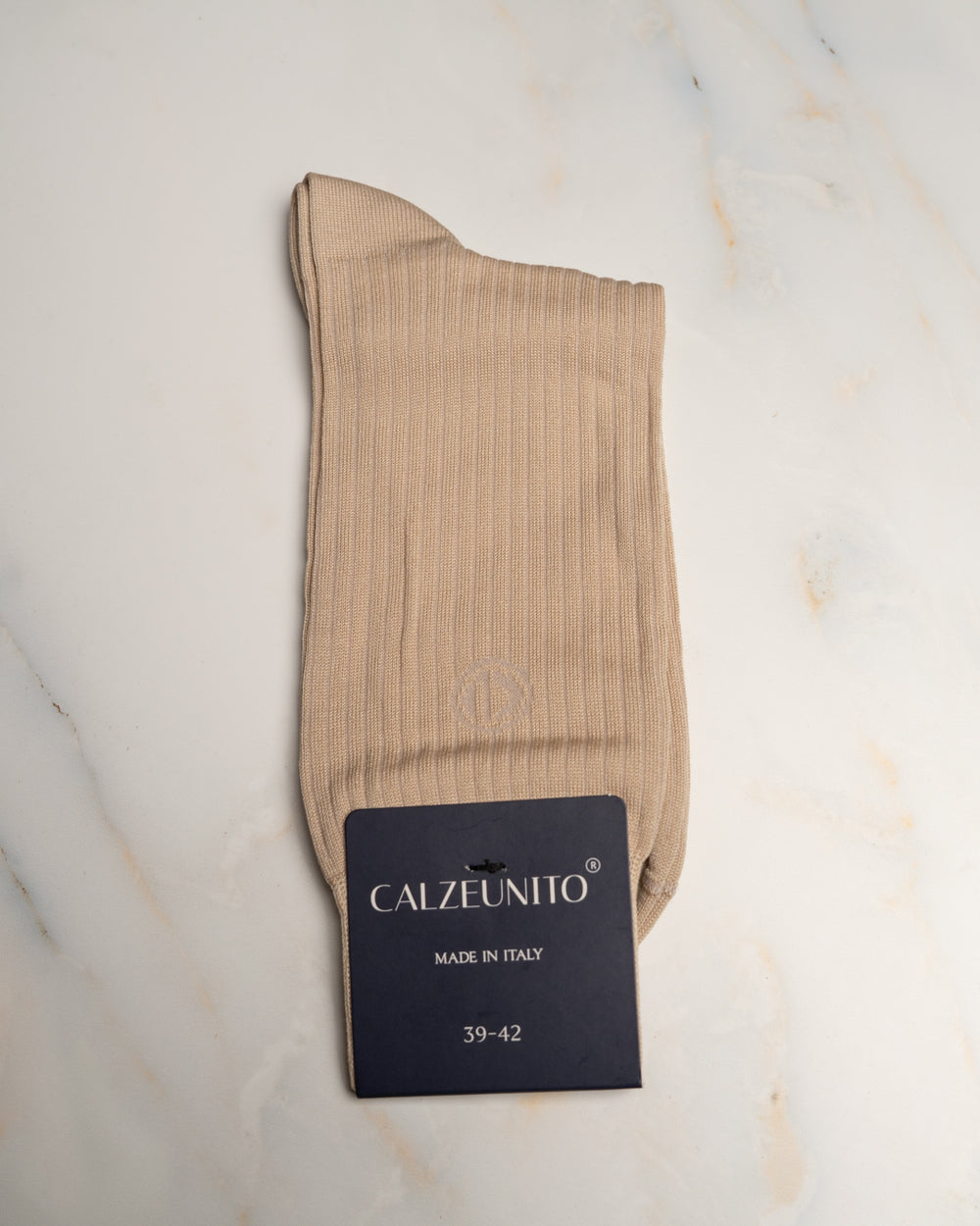 Roma Dark Beige Socks